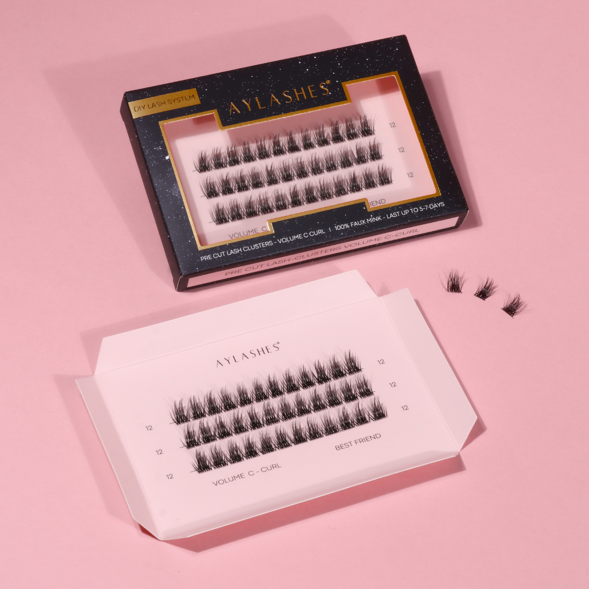 PRE CUT LASH CLUSTERS – AYLASHES